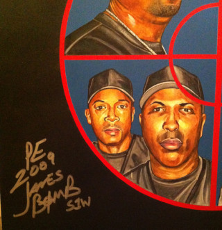 Official PUBLIC ENEMY Comic Book Issue #0 Original Cover Art – Adam ...