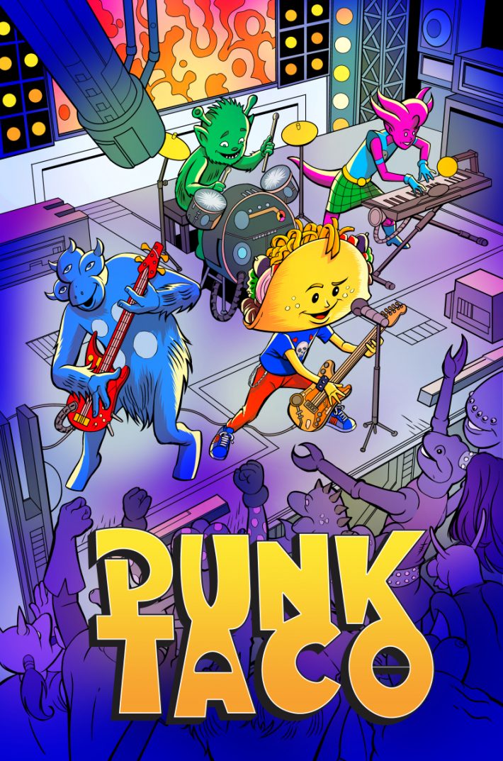 PUNK TACO volume 1 2nd Printing – Adam Wallenta